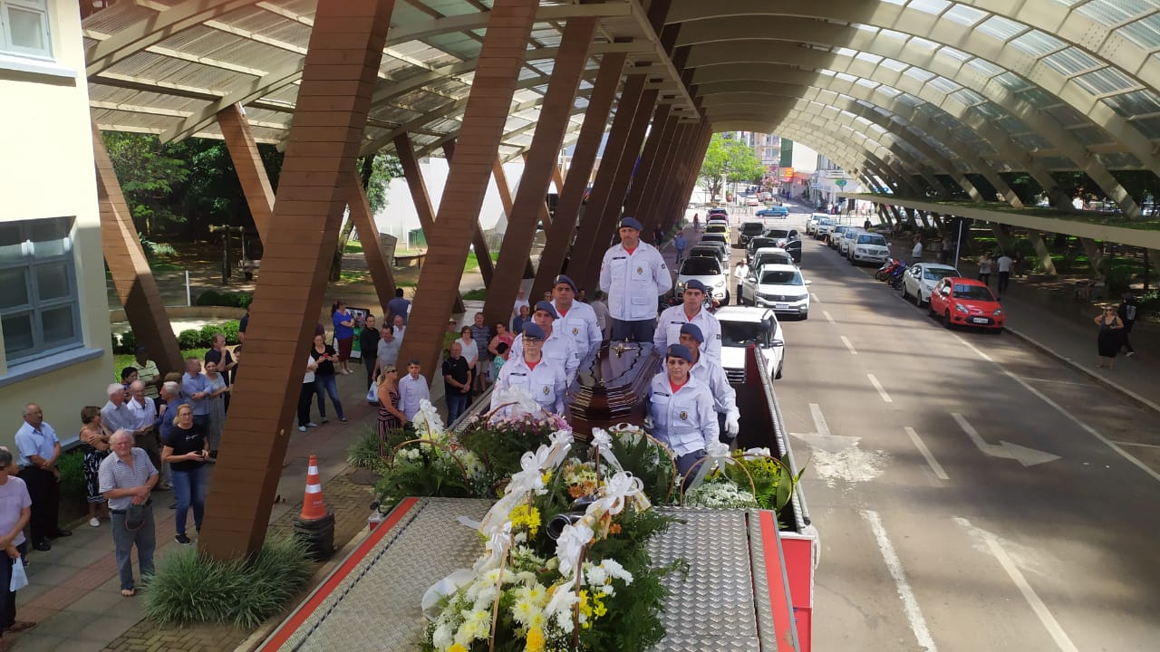 Último adeus: cortejo de Luiz Suzin Marini em Concórdia emociona a ...