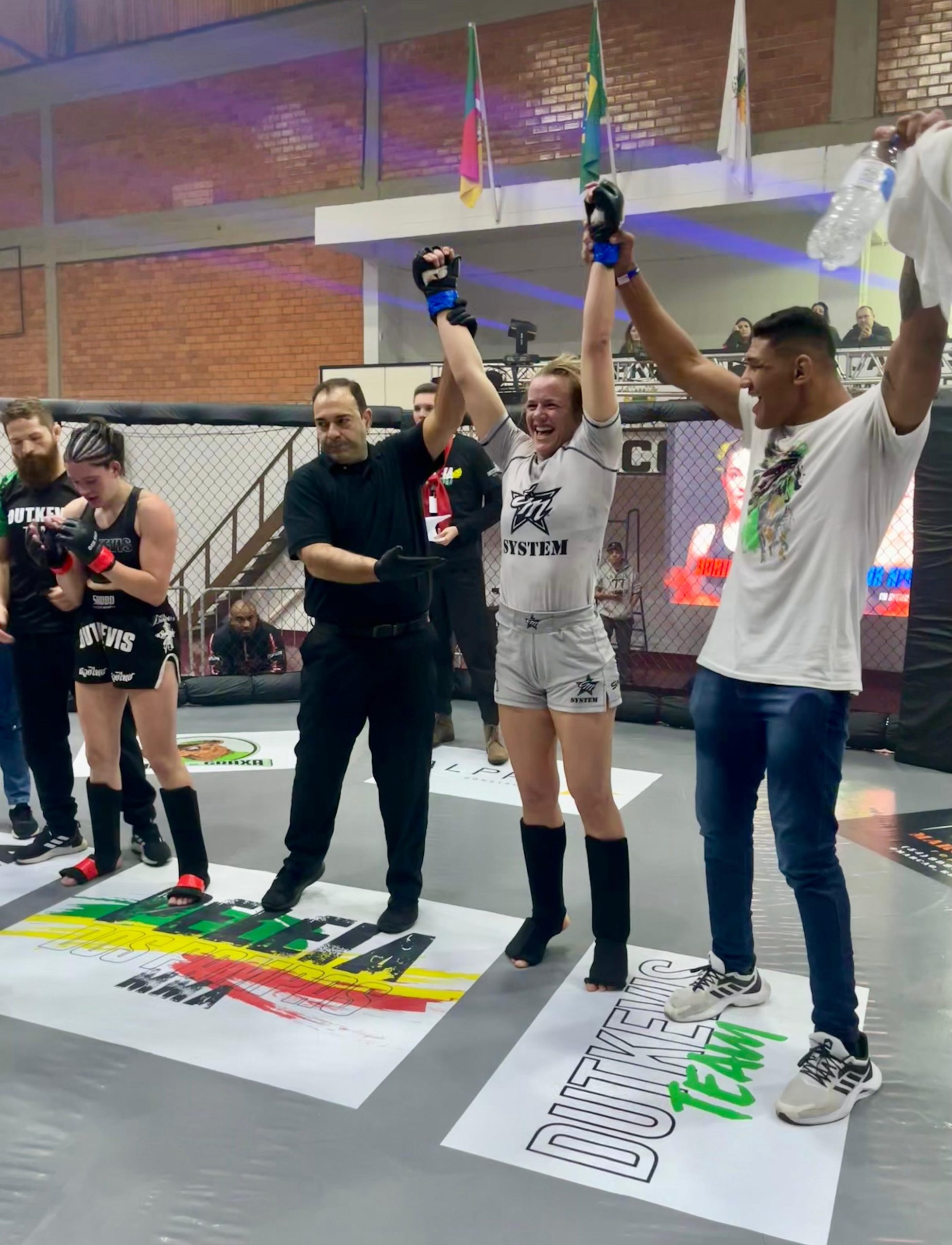 Lutadora natural de Ipumirim se destaca no MMA - BelosF7