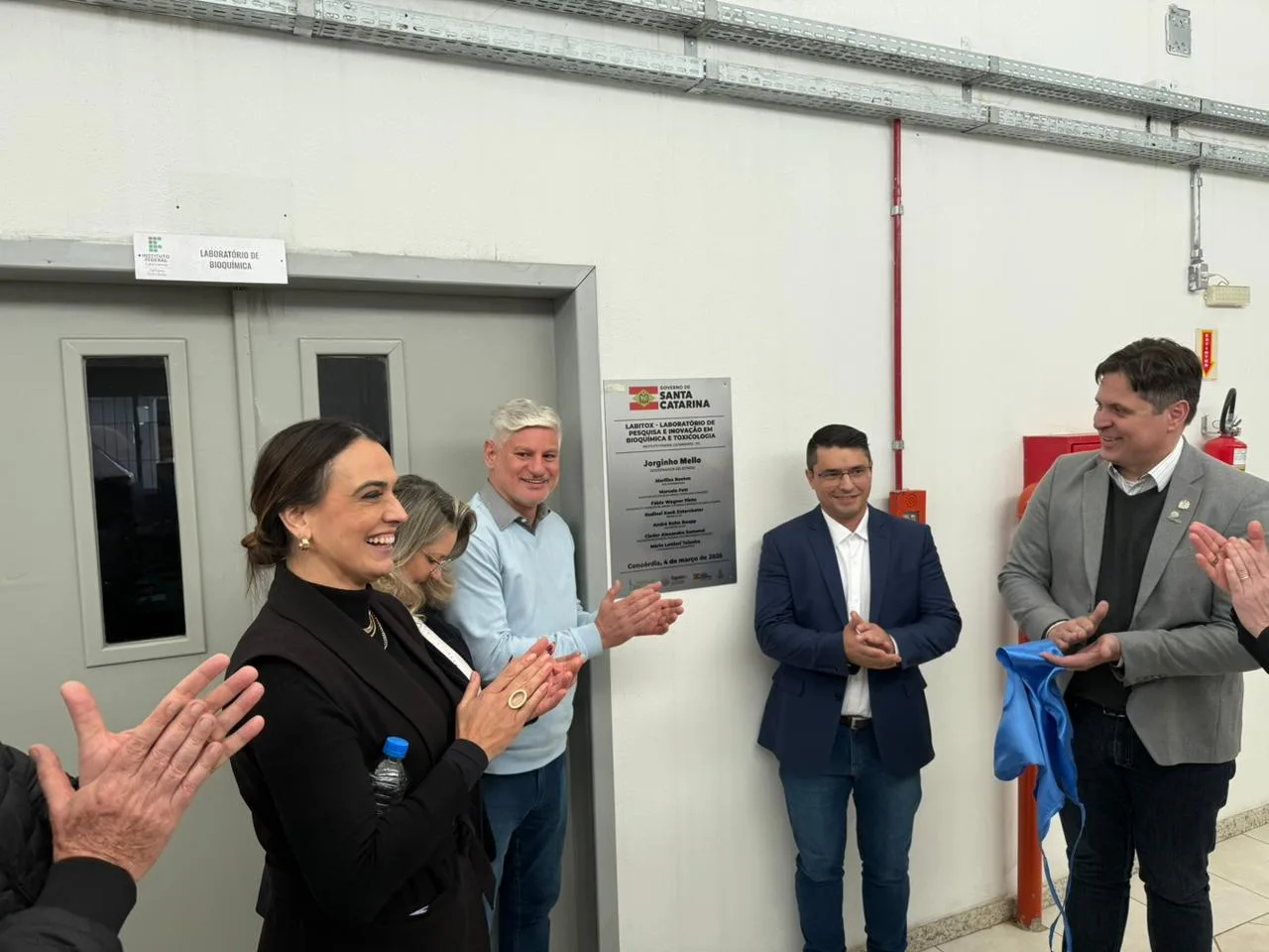 Poder Executivo de Concórdia prestigia inauguração de novo laboratório ...